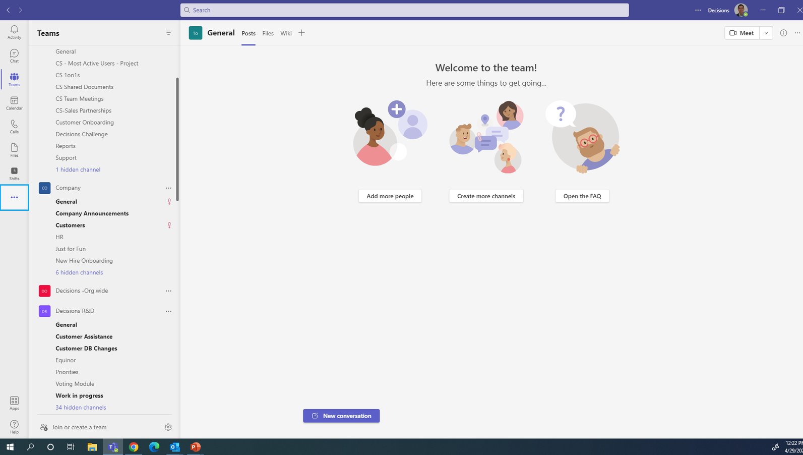 Add Decisions to Microsoft Teams