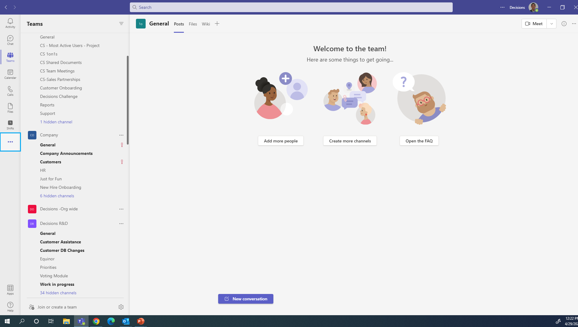 Add Decisions to Microsoft Teams