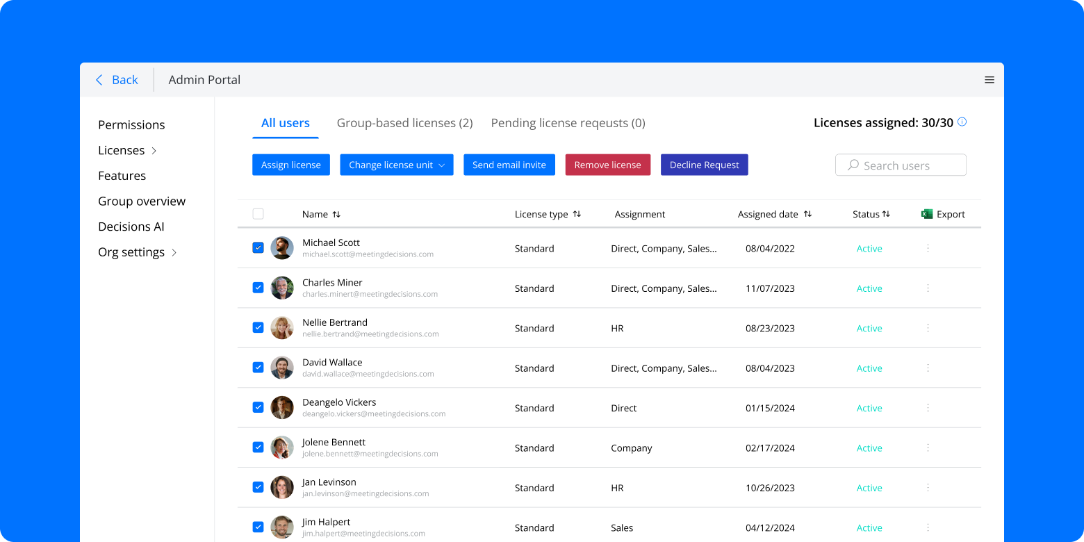 Setting up Decisions AI from Decisions