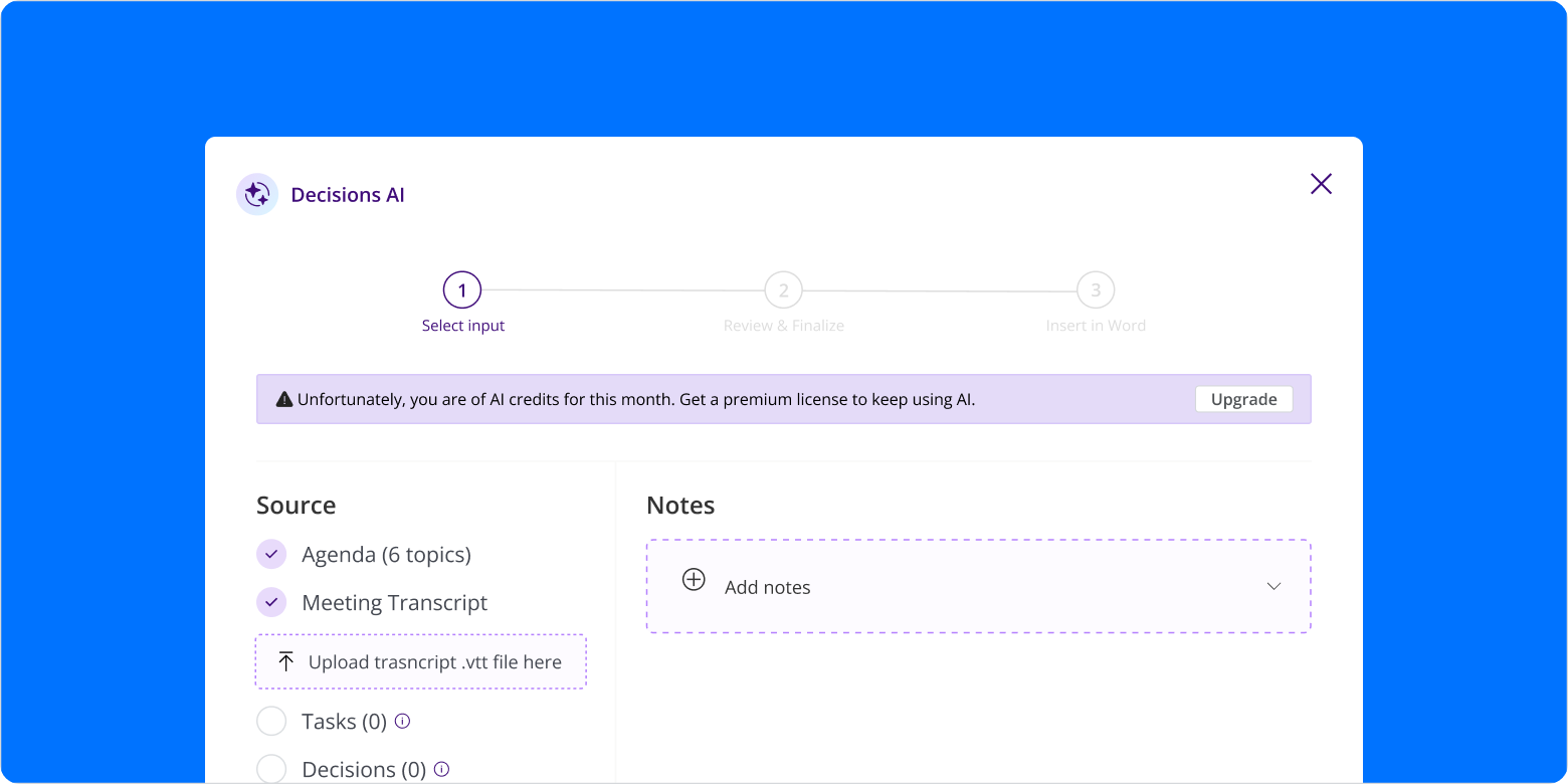 Assigning Premium AI license