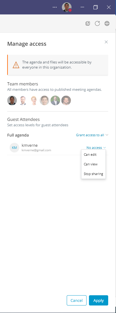 Guest Attendees - Full Agenda