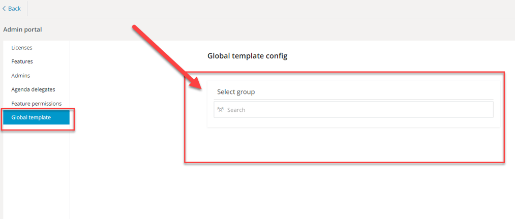 Deploying global custom templates