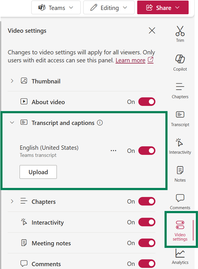 How to fix a Microsoft Teams meeting transcript that was transcribed in ...