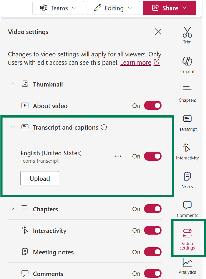 How to fix a Microsoft Teams meeting transcript that was transcribed in ...
