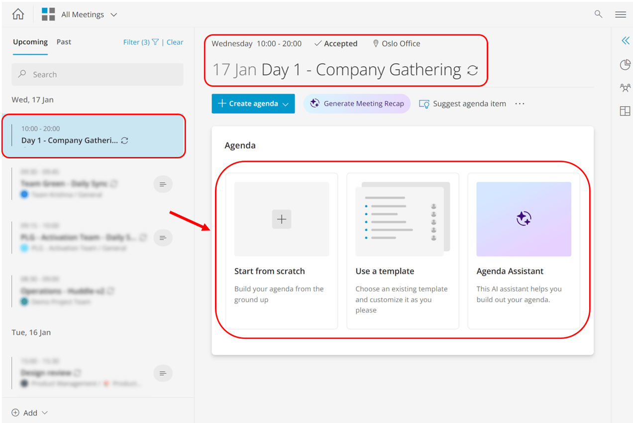How to set up multi-day meetings in Decisions | Outlook