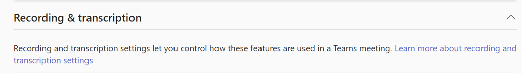 Why Isn't Transcription Working in Our Microsoft Teams Meetings?