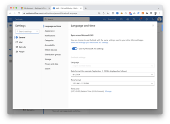 Setting language, date and time formats with Decisions